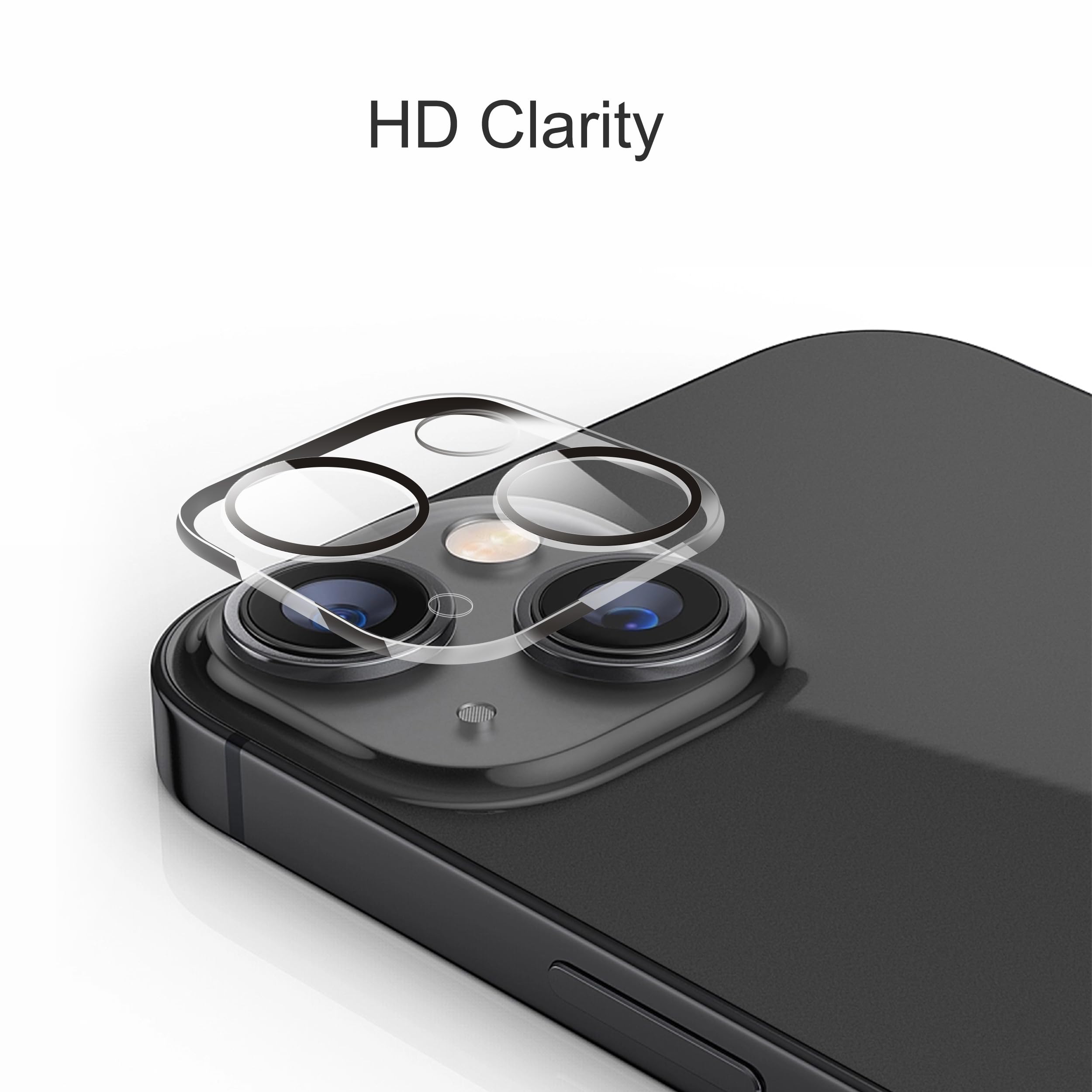 Ailun 3 Pack Screen Protector for iPhone 15 [6.1 inch] + 3 Pack Camera Lens Protector with Installation Frame,Case Friendly Tempered Glass Film,[9H Hardness] - HD [6 Pack]