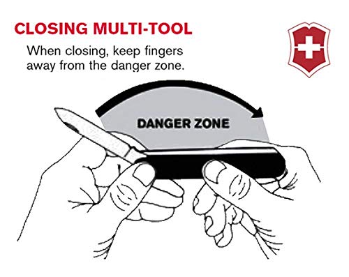 Victorinox Swiss Army Multi-Tool, Evolution S101 Pocket Knife, Red , 85mm