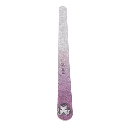 20pcs 150/180 Grit Nail Files, Professional Double Sided Emery Boards Nail Buffering File Manicure Tool for Home Salon (Purple)