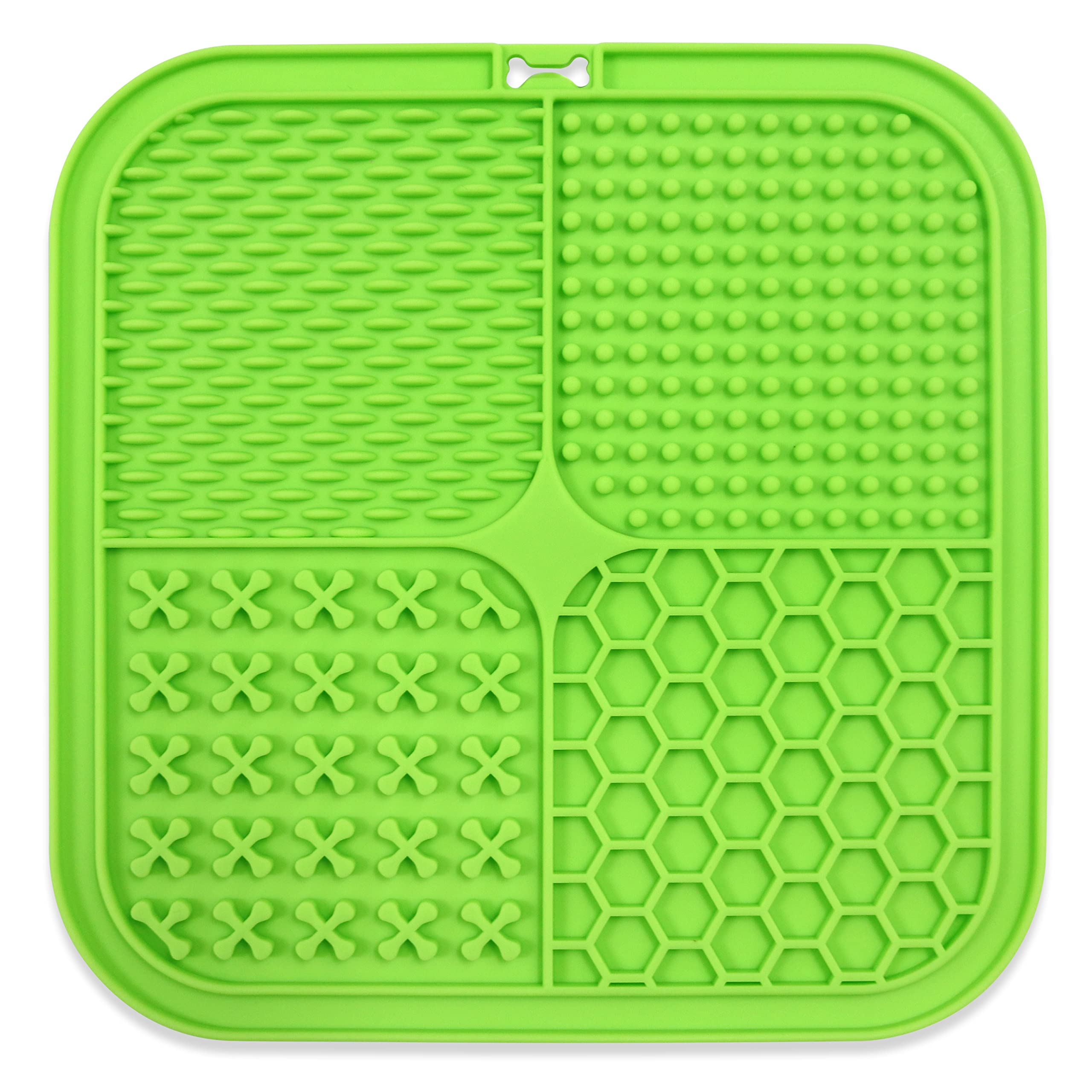 Jiafet Licking Mats Lick Mat for Dogs and Cats with Suction Cups for Anxiety Relief, Cat Treats Food Mat Slow Feeder Dog Bowls, Pet Supplies for Interactive Dog Toys Pads for Boredom and Stimulating