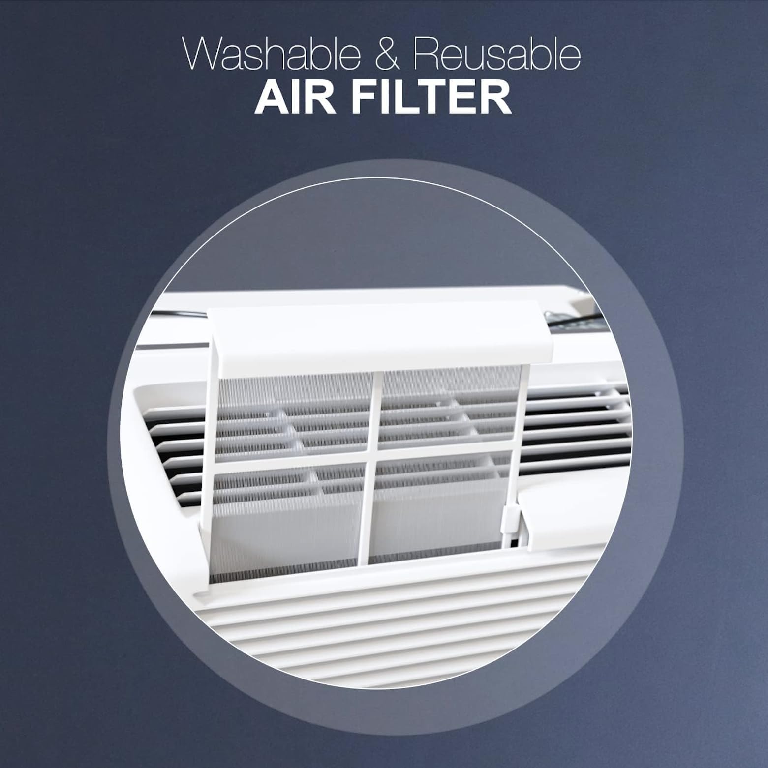 Cooper&Hunter 15,000 BTU PTAC Packaged Terminal Air Conditioner with Heat Pump and 3.5 kW Electric Heater Including Wireless Smart Kit, Remote Controller, and a Power Cord