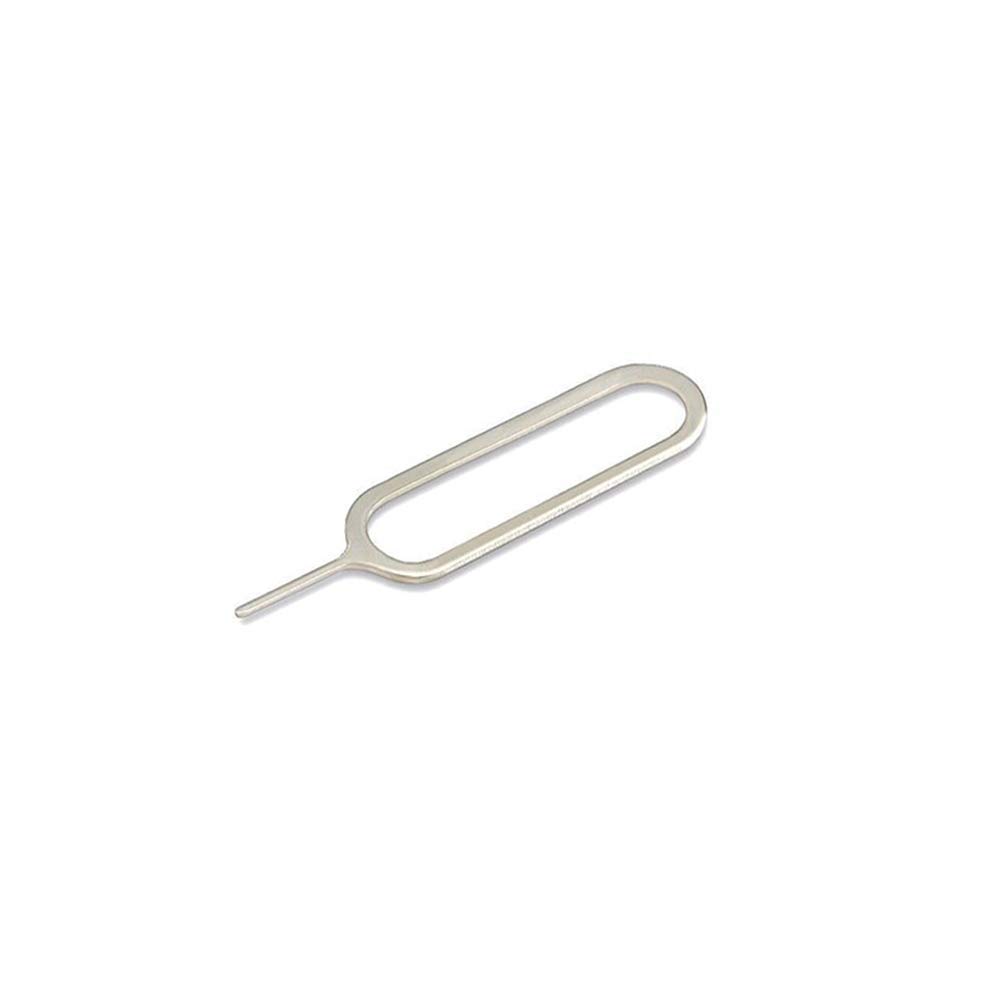 SIM Card Slot Holder Replacement Part for iPhone XR Incl Eject Pin + Cloth(White)