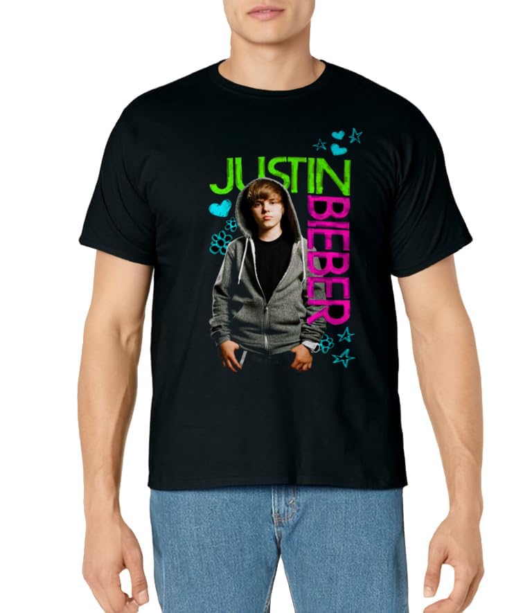 Official Justin Bieber Black T-Shirt