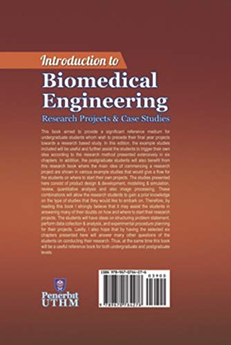 INTRODUCTION TO BIOMEDICAL ENGINEERING RESEARCH PROJECTS AND CASE STUDIES