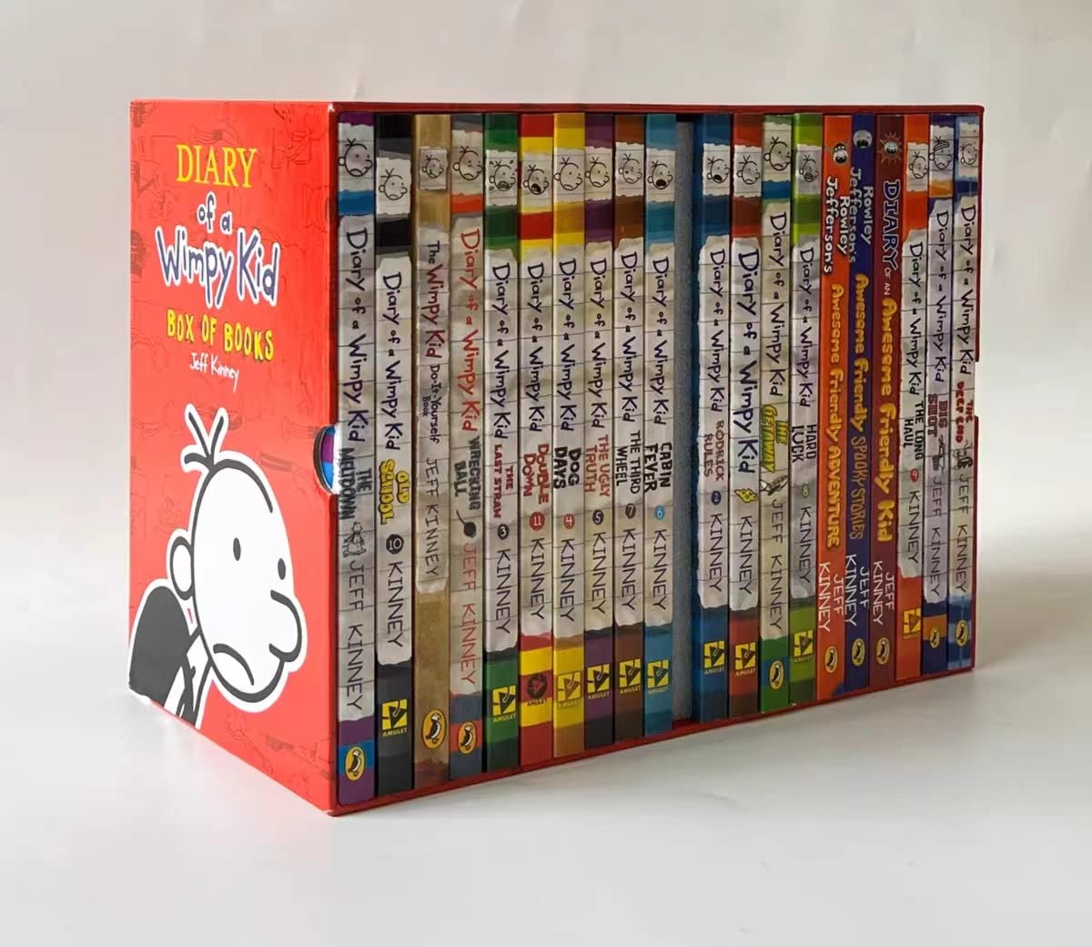 JINGH Diary of a Wimpy Kid Books 1-16 Full Set 8-12 Years