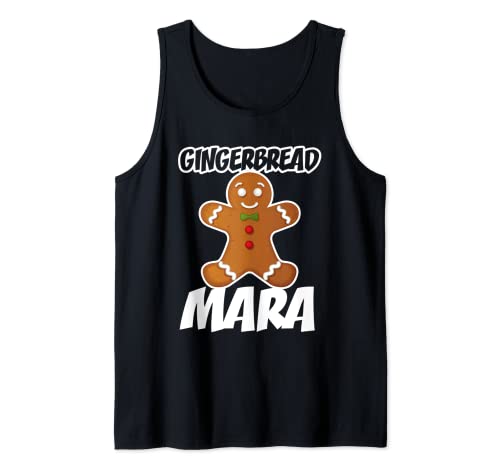 Gingerbread Mara Christmas Stocking Stuffer Tank Top