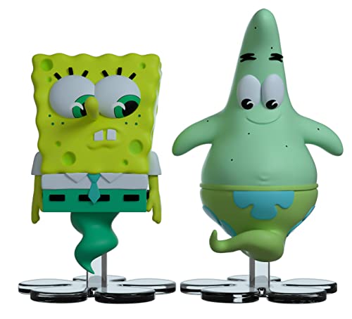 Youtooz Spooky Spongebob and Patrick 4" Inch Vinyl Figure, Collectible Spooky Spongebob & Patrick 2-Pack Figure by Youtooz Spongebob Squarepants Collection