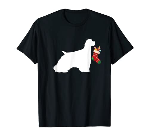 Cocker Spaniel Christmas Stocking Stuffer Dog T-Shirt