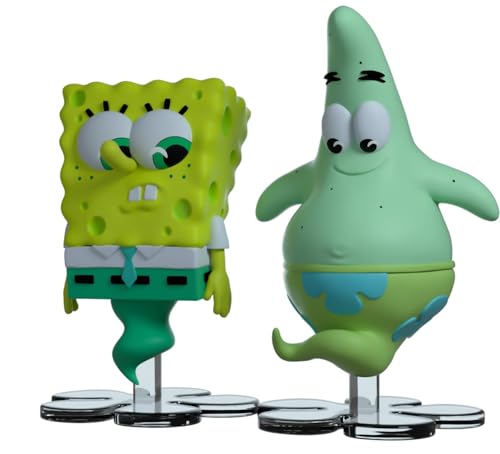 Youtooz Spooky Spongebob and Patrick 4" Inch Vinyl Figure, Collectible Spooky Spongebob & Patrick 2-Pack Figure by Youtooz Spongebob Squarepants Collection
