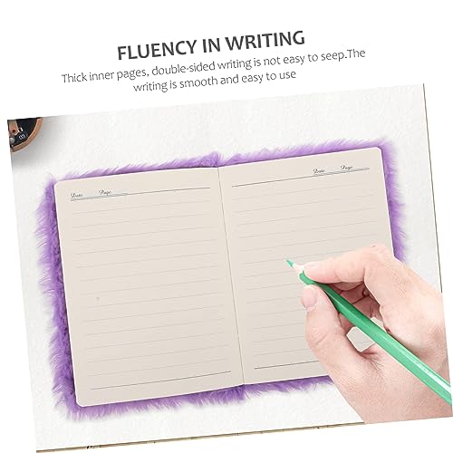 CLoxks diary of a wimpy kid books Pink Journal Travel Notebook Travel Scrapbook Memo Note Book Fur Diary Paper for Writing Plush Fashionable Notebook Practical Diary Book diary book