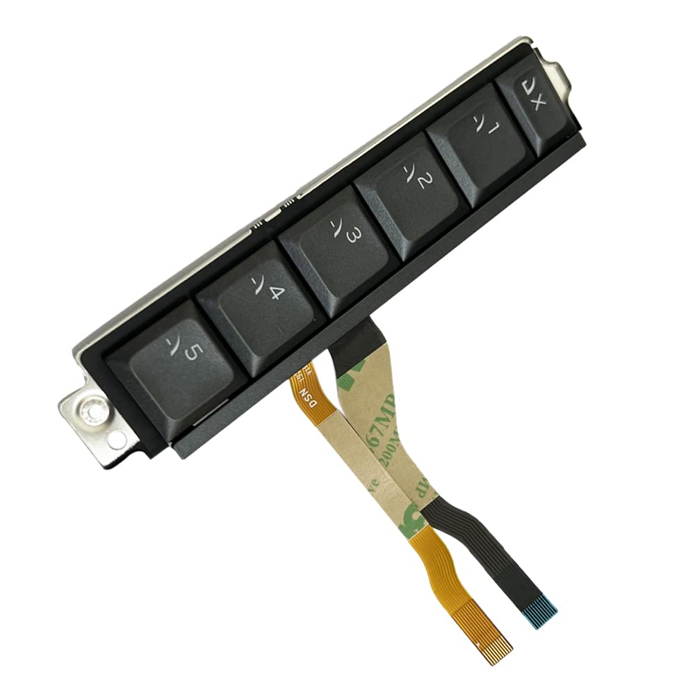 Suyitai Hot Keys Function Backlit Keypad Replacement for Dell Alienware Area-51m PK132F12C00 047JXF