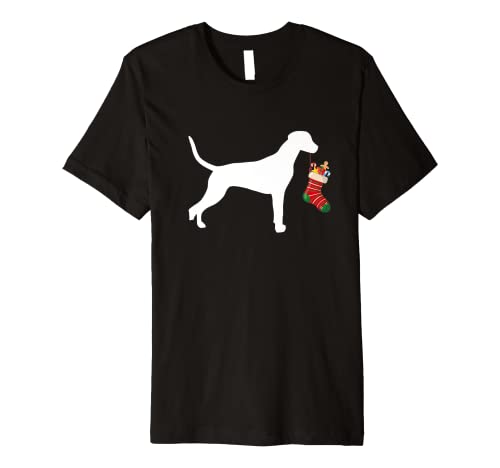 Dalmatian Christmas Stocking Stuffer Dog Premium T-Shirt