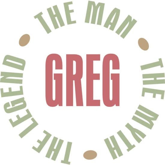 CafePress Greg Man Myth Legend Mug Ceramic Coffee Mug, Tea Cup 11 oz