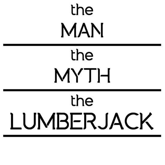 CafePress The Man The Myth The Lumberjack Mugs Ceramic Coffee Mug, Tea Cup 11 oz