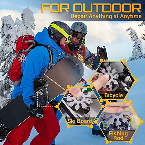 Snowflake Multi Tools Gifts for Men,Universal Socket Tools Gifts for Men
