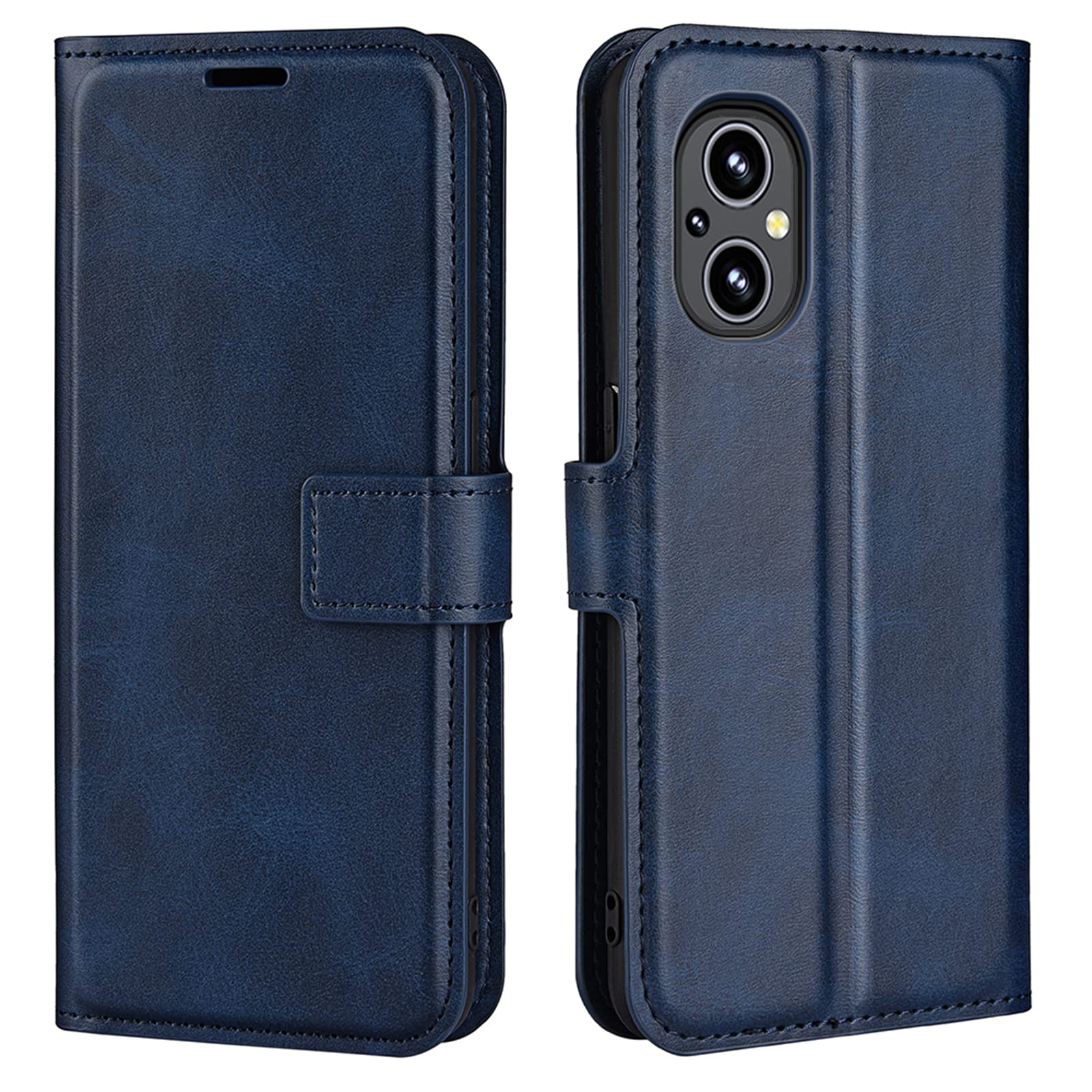 Kezaizhe Flip Case for OnePlus Nord N20 5G Wallet PU Leather Magnetic Protective Cellphone Case for One Plus Nord N20 5G Folio Book Cover with Stand (Blue)