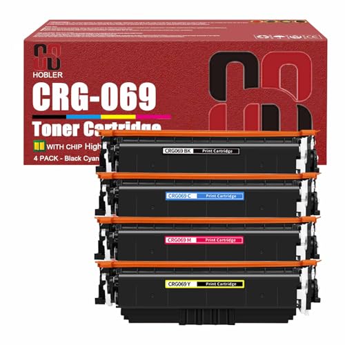 Replacement CRG069 Toner Cartridges Compatible for Canon CRG069 CRG-069 069 Toner Cartridge Work for Canon LBP673 MF750 LBP673CDN LBP673CDW LBP674CX MF752CDW Printer Combo Pack
