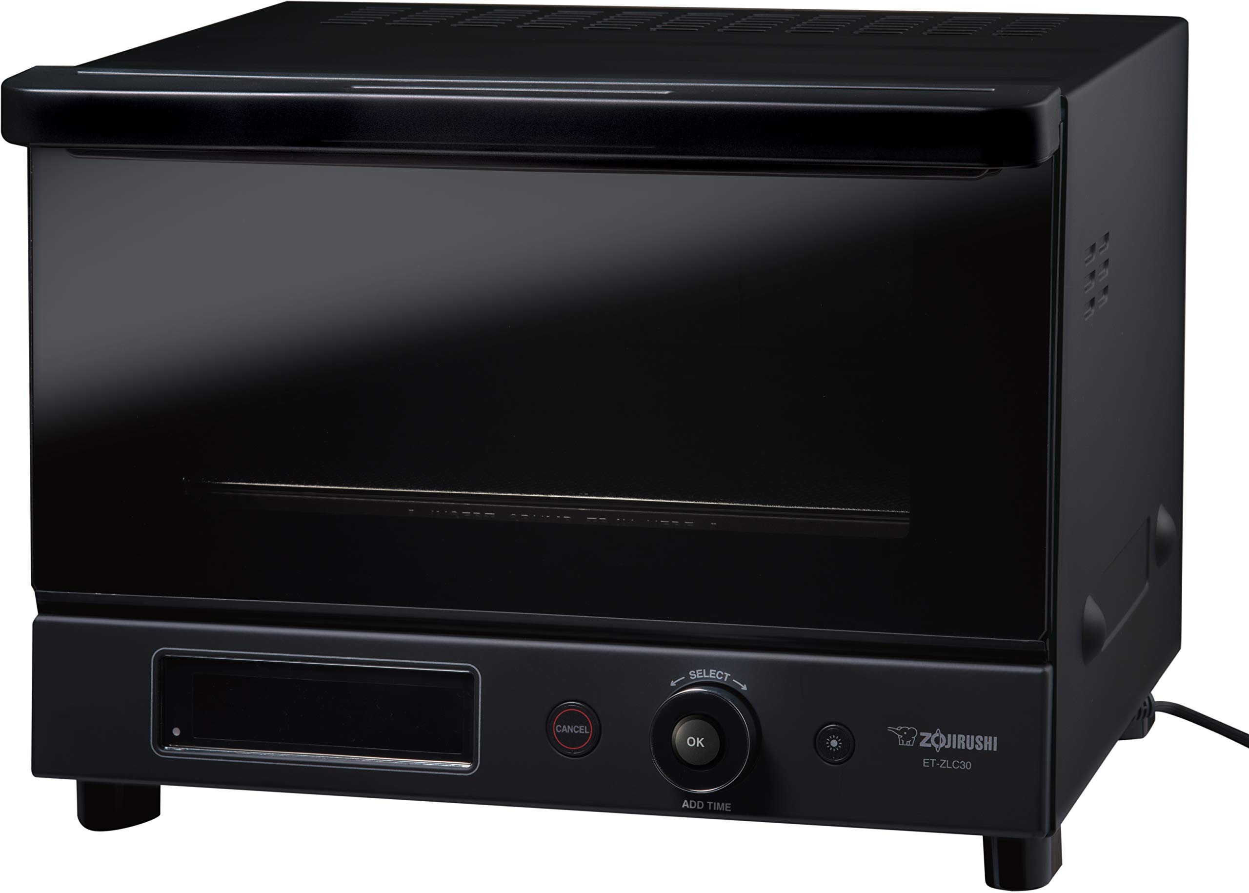 Zojirushi BB-PDC20BA Home Bakery Virtuoso Plus Breadmaker, 2 lb. loaf of bread, Stainless Steel/Black & ET-ZLC30 Micom Toaster Oven, Black