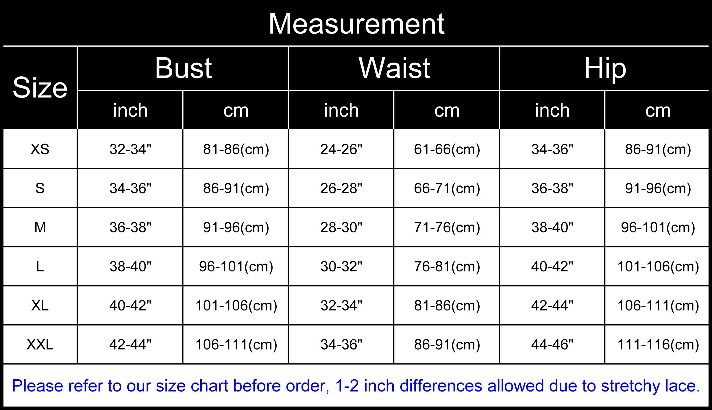 Anyou Womens Lingerie V-Neck Lace Bodysuit Mini Babydoll Featuring Plunging Eyelash Size XS-XXL