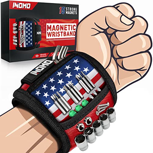 Gifts For Dad Gifts from Daughter, Magnetic Wristband For Holding Screws, Father's Day Gifts for Dad, Cool Gadgets for Men, Birthday Gifts for Men Boyfriend Husband, Gifts for Dad Who Wants Nothing