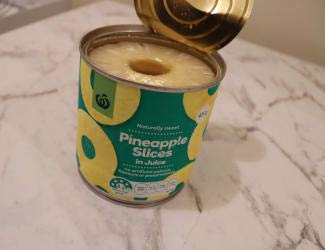 Woolworths Pineapple Slices In Juice 425G - Naturally Sweet. No Artificial Colours, Flavours or Preservatives