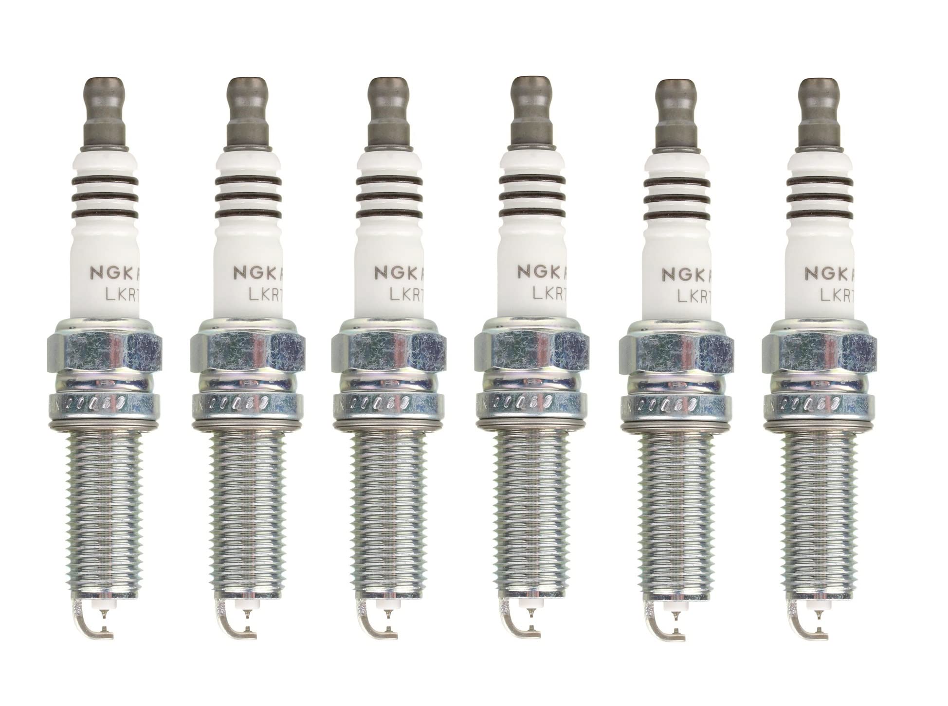 NGK Set of 6 Ruthenium HX Spark Plugs For Acura Honda Hyundai Kia Mitsubishi V6
