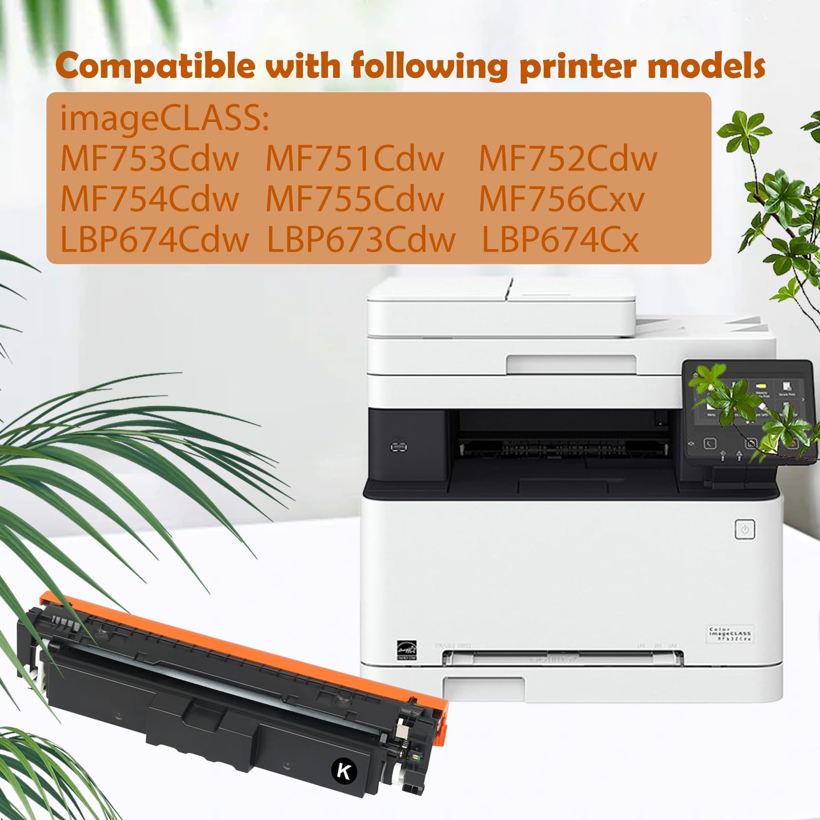 T2TONER 069H Toner Cartridge Remanufactured 069 High Yield Toner Cartridge Compatible for imageCLASS MF753Cdw MF751Cdw LBP674Cdw Printer (Black)