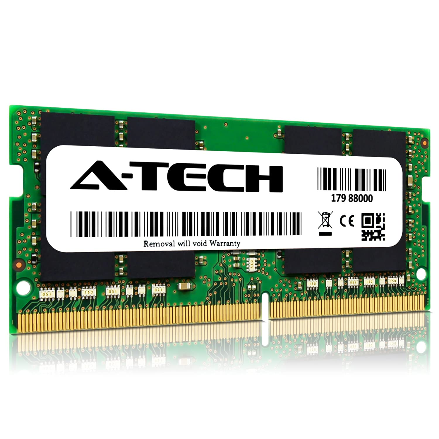 A-Tech 16GB RAM Replacement for Dell SNPWTHG4C/16G, AA937596, AA960023, WTHG4, 0WTHG4 | DDR4 3200MHz PC4-25600 2Rx8 Non-ECC SODIMM Laptop & All-in-One Single Memory Module