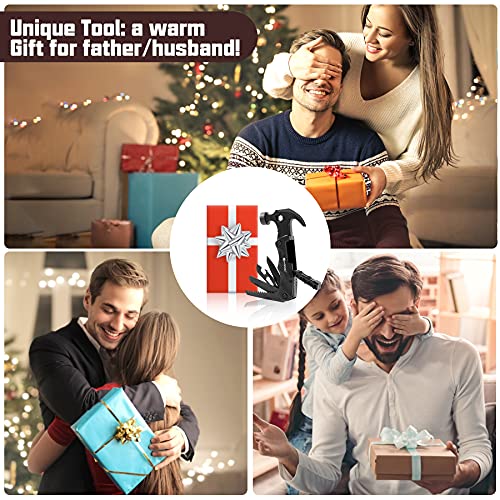Gifts for dad from daugther son WROOC Stocking Stuffers car accessories, camping multitool multi-hammer,cool gadgets for men him, useful birthday gifts for him/husband/boyfriend Valentines gift