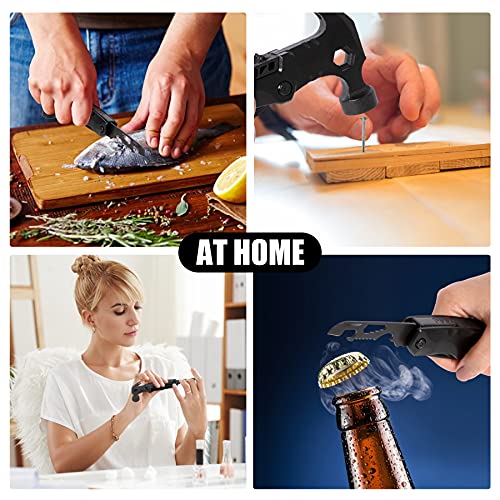Gifts for dad from daugther son WROOC Stocking Stuffers car accessories, camping multitool multi-hammer,cool gadgets for men him, useful birthday gifts for him/husband/boyfriend Valentines gift