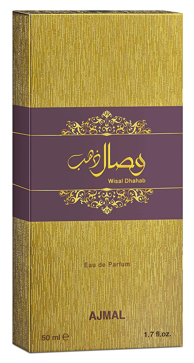 Green Velly Indian Ajmal Wisal Dhahab EDP Woody Perfume for Men, 50 ml