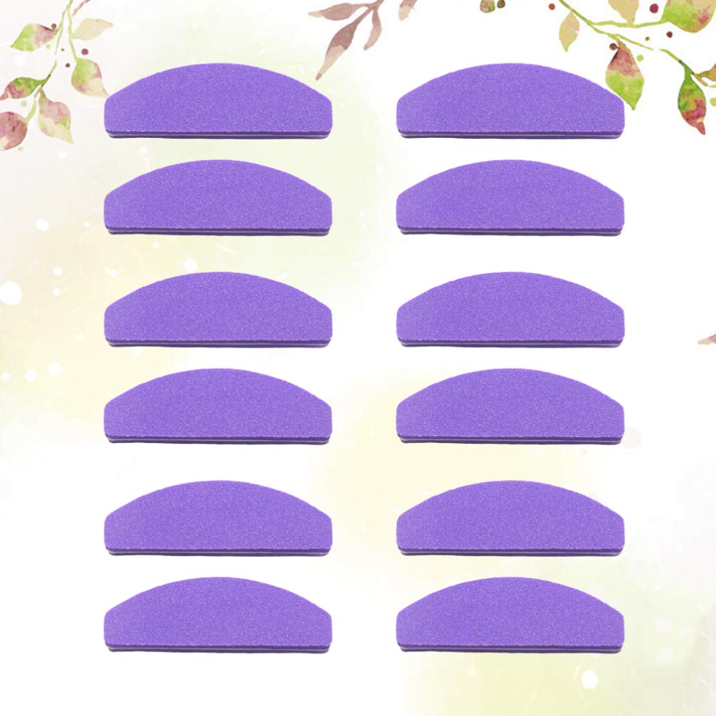 20PCS Foot Buffer Block Buffing Block Rough Nail File Emery Boards for Nails Toenail File Nail Files Professional Manicure Pedicure Tools Nail Files Tool Purple King Luster