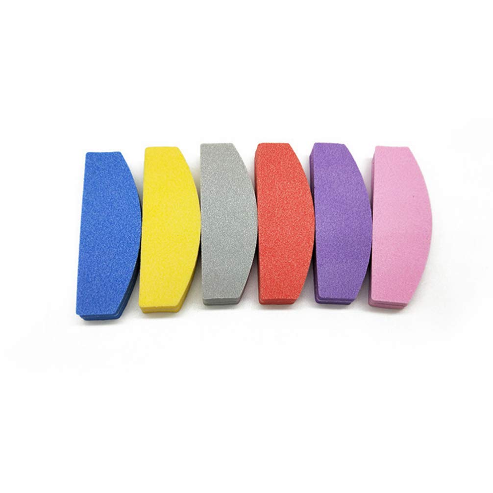 20PCS Foot Buffer Block Buffing Block Rough Nail File Emery Boards for Nails Toenail File Nail Files Professional Manicure Pedicure Tools Nail Files Tool Purple King Luster