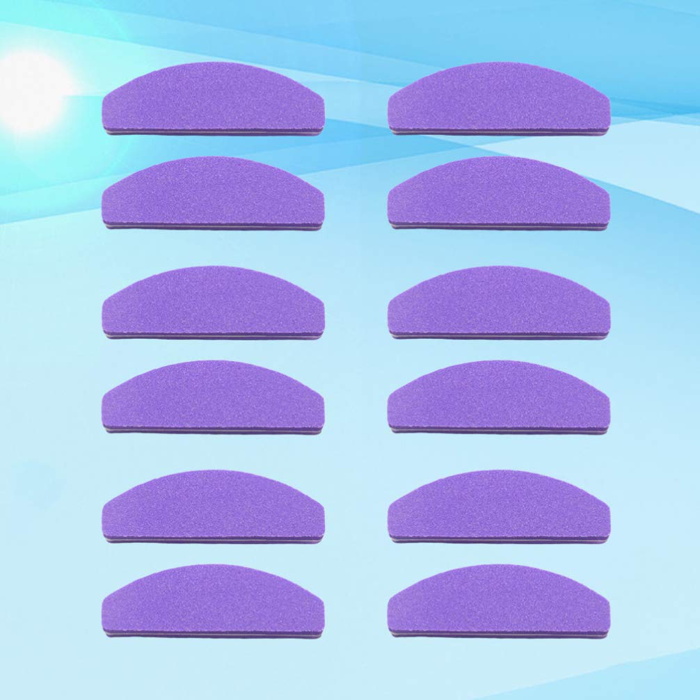20PCS Foot Buffer Block Buffing Block Rough Nail File Emery Boards for Nails Toenail File Nail Files Professional Manicure Pedicure Tools Nail Files Tool Purple King Luster