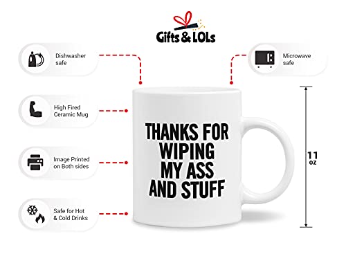 Mom or Dad Gift Bundle - Mother's Day Card - Father's Day Gift Mug - Gift Set for parents - Funny Mom, Dad Gift Pack - Parenting Gift for Men, Women - Mother Gift Idea
