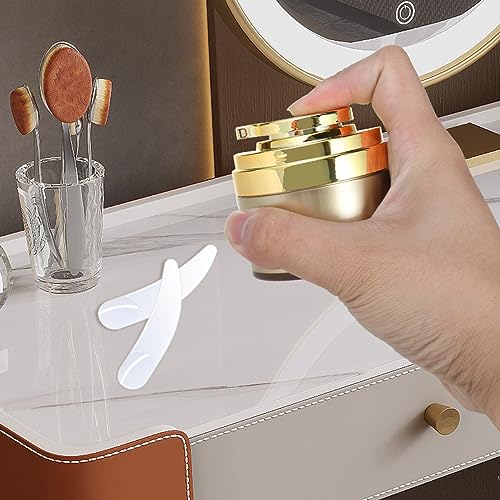 Airless Pump Makeup Jar Acrylic Cosmetic Jar 2pcs 1 oz Vacuum Travel Bottle Empty Containers with Pump for Skincare Cream Lotion or DIY Skin Care Products