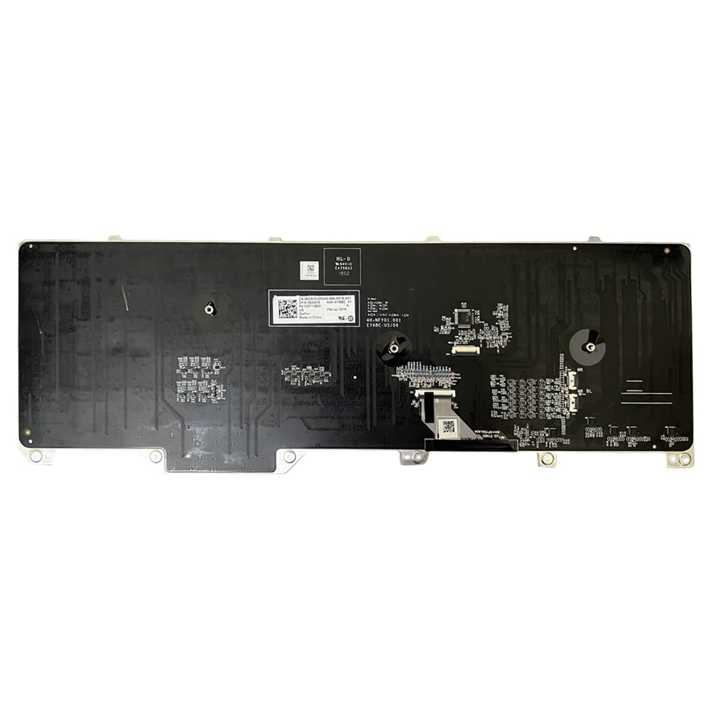 Huasheng Suda RGB Backlit Keyboard US Replacement for DELL Alienware 17 R5 51M 062W10 62W10 , PK132F11B00 NSK-EYBBC