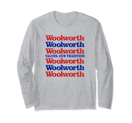 Woolworth Store Retro Vintage Long Sleeve T-Shirt