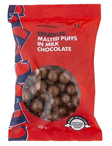 Woolworths Chuckles Malted Puffs Bulk Pack 250g | 2 Pack |