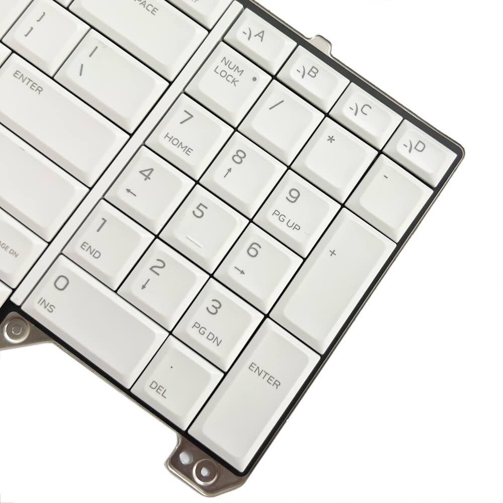 Huasheng Suda RGB Backlit Keyboard US Replacement for DELL Alienware 17 R5 51M 062W10 62W10 , PK132F11B00 NSK-EYBBC