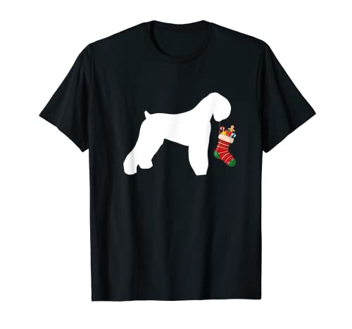 Black Russian Terrier Christmas Stocking Stuffer Dog T-Shirt