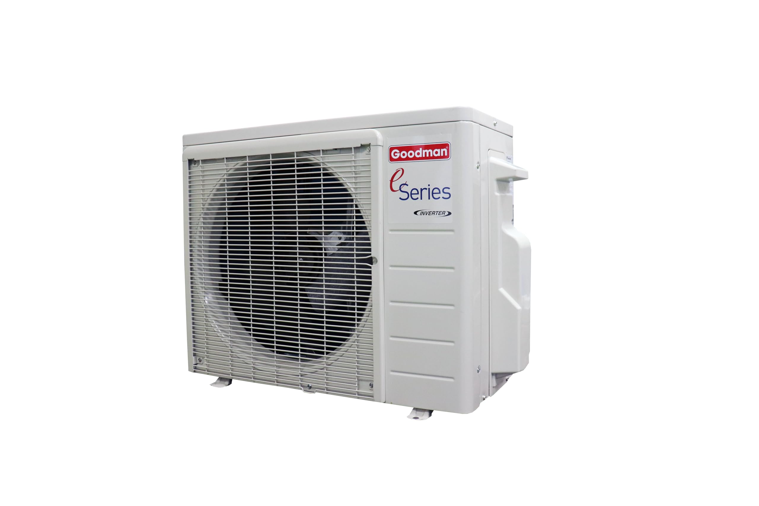 Goodman 12,000 BTU E-Series Wall Mounted Ductless Mini Split Heat Pump with 12,000 BTU Cooling Capacity, Up to 550 sq ft in Size, in White