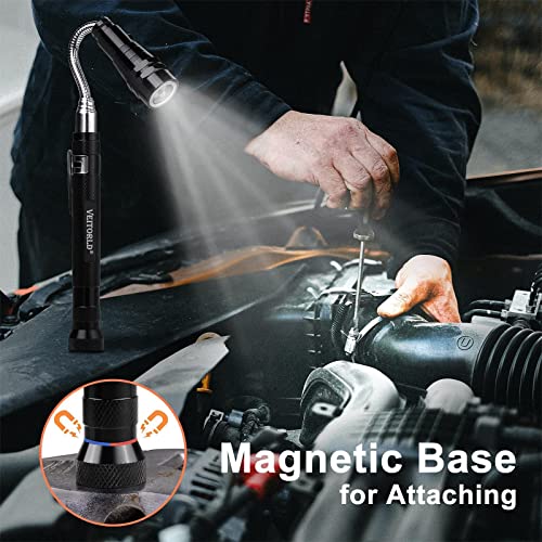 Gifts for Men Dad Husband, Survival Gear and Equipment 12 in 1, Survival Kit,LED Magnetic Pickup Tools for Men,Cool Gadgets Stuff for DIY Handymen Car