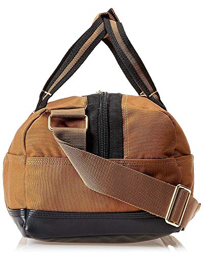 Carhartt Essential Classic Duffel, Heavy-Duty Gear Bag for Jobsite, Gym, & Travel, Brown, 35L