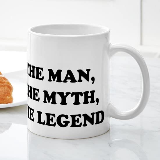 CafePress The Man, The Myth, The Legend Mug Ceramic Coffee Mug, Tea Cup 11 oz