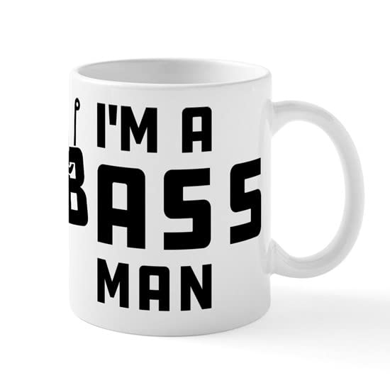 CafePress I'm A Bass Man Ceramic Coffee Mug, Tea Cup 11 oz