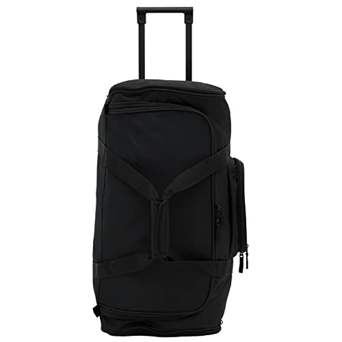 Wrangler Dobson Collection Featuring Backpacks for Travel and Leisure, Black, 22" Rolling Duffel