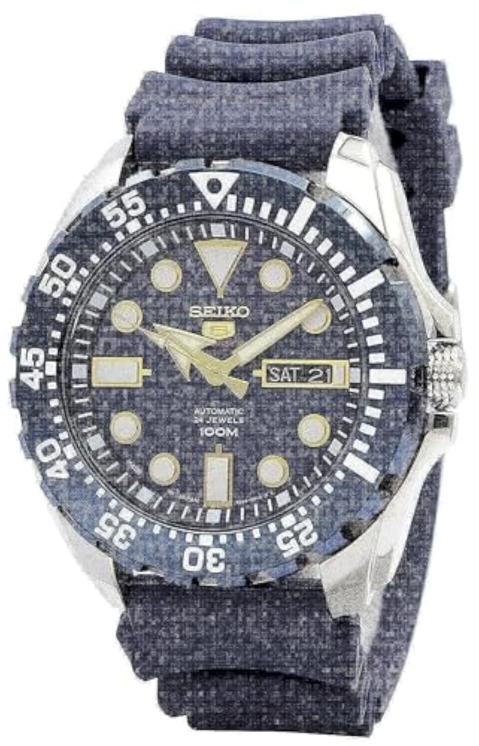 SEIKO 5 Automatic Blue Dial Men's Watch SRP605J2