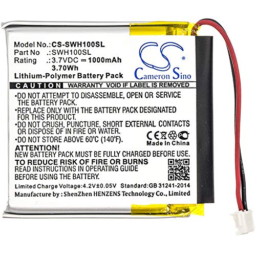 FYIOGXG Battery for Sony WH-1000MX4, WH-1000xM3, WH-CH710N/B 1000mAh / 3.70Wh