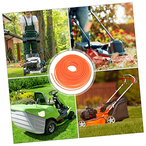 HANABASS Mowing line Grass Trimmer Wire Mower Accessories Brush Cutter line Trimmer line for Mower Garden Trimmer line Cordless Weed Wacker Brush Cutter Trimmer line Steel Wire Jagged